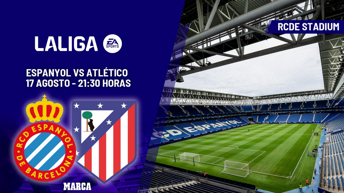 Espanyol - Atlético: alineaciones probables para el partido de hoy