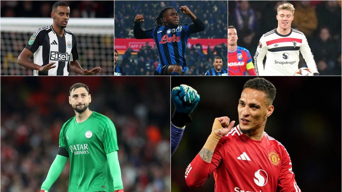 Avalancha de culebrones y estrellas: Donnarumma, Antony, Isak, Lookman...
