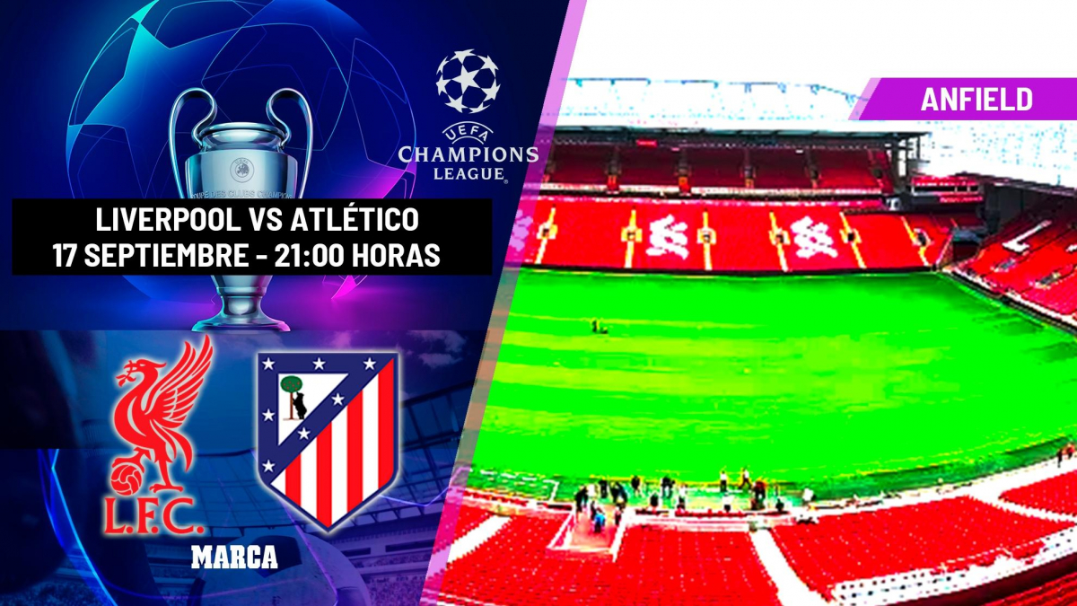 Alineaciones probables del Liverpool y Atlético para el partido de ...