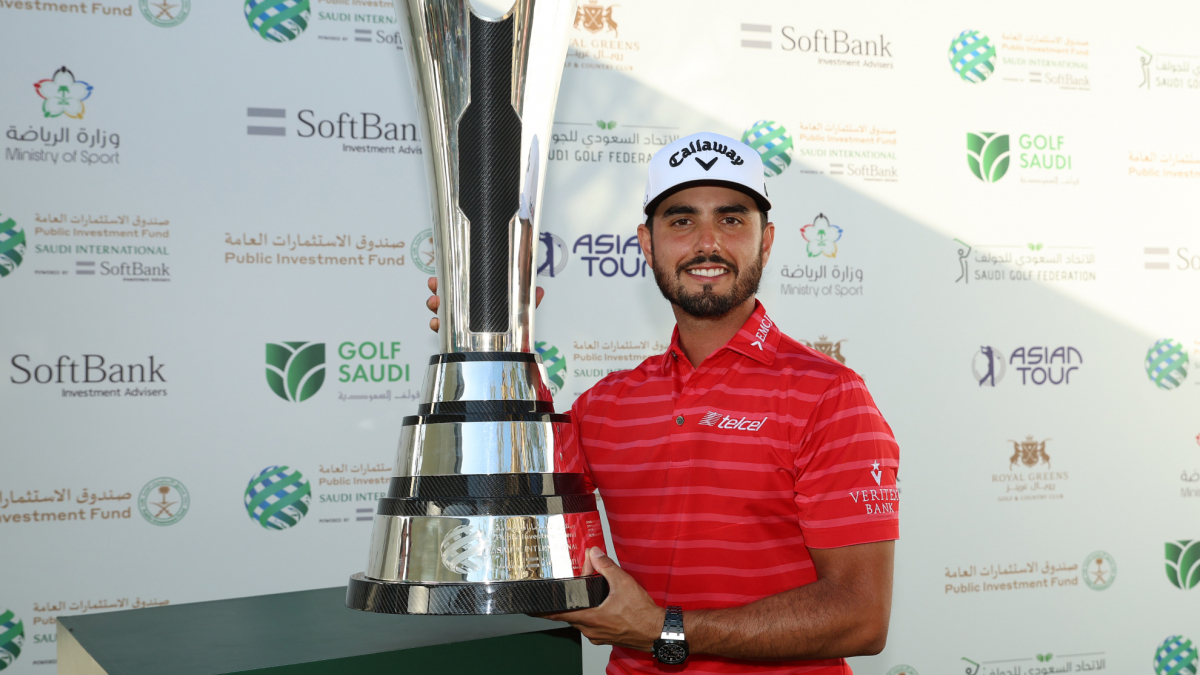 Abraham Ancer corona su gran semana en el Saudi International con el título