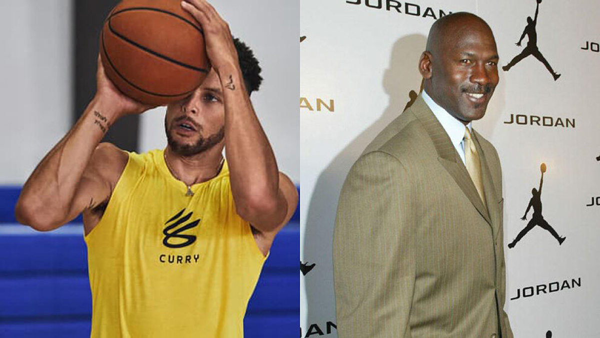 Stephen Curry logra lo que sólo Michael Jordan había conseguido en la NBA