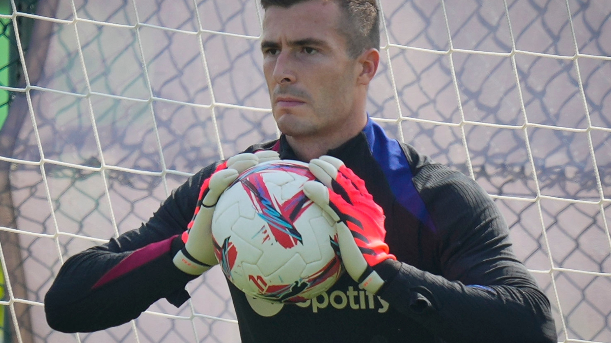 "El portero que venga será tu suplente"