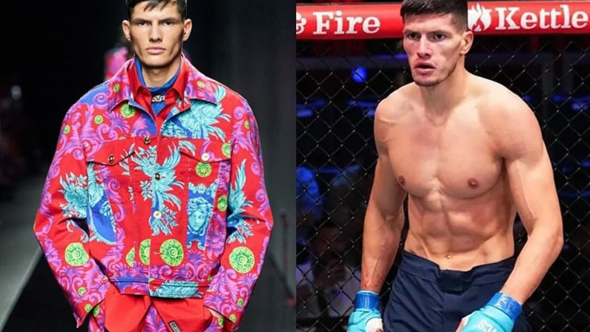 Islam Dulatov, el modelo de Versace que ha fichado por la UFC y ...
