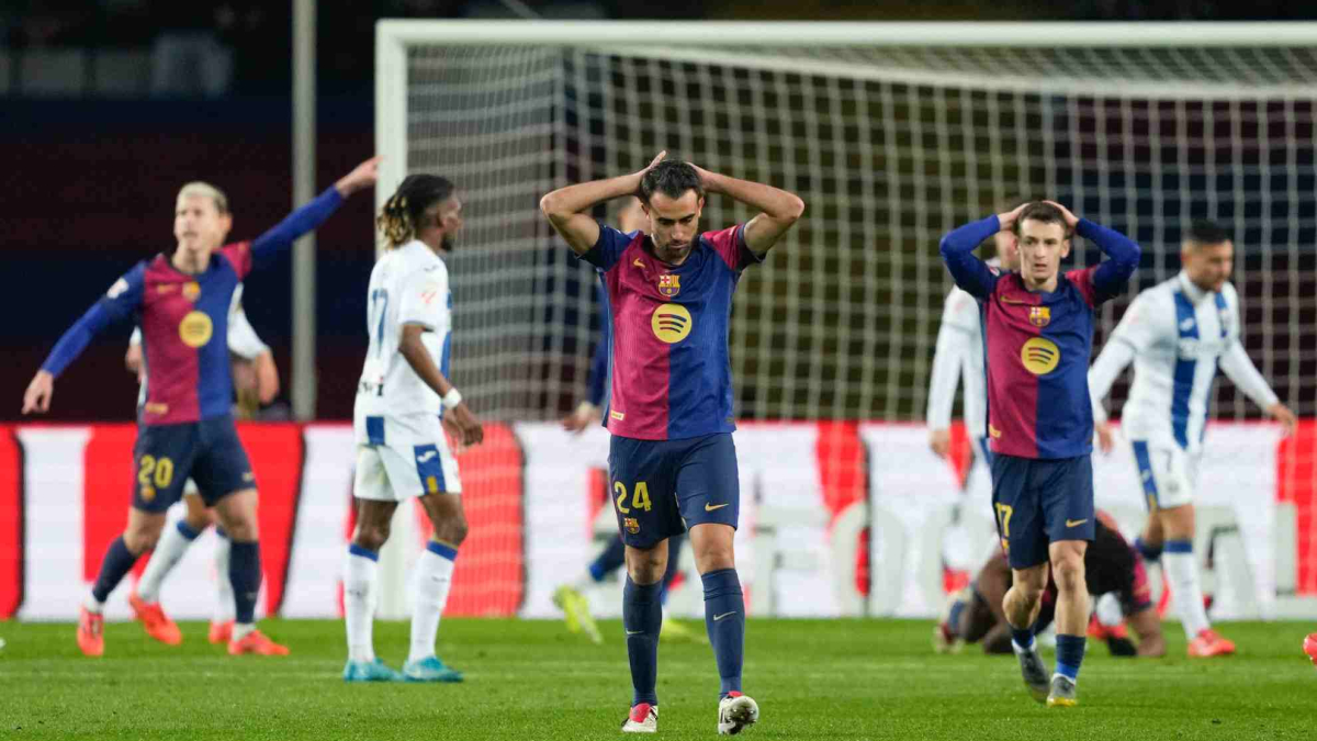El Barça se desinfla en LaLiga: el liderato, en serio peligro