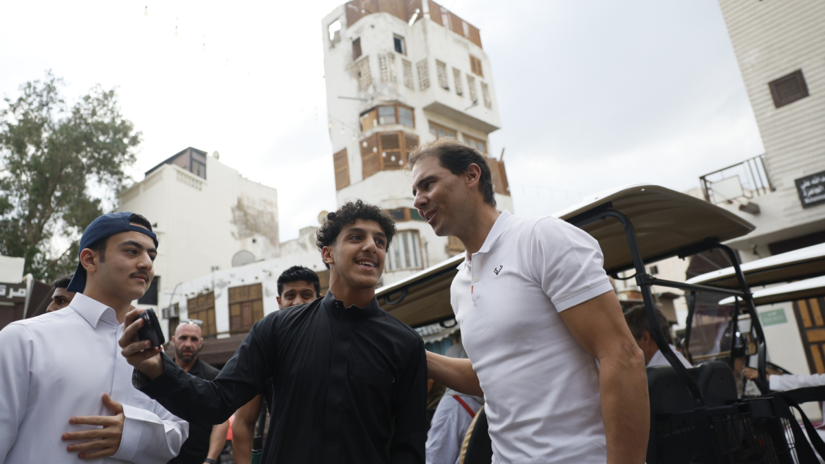 Nadal, embajador del tenis en Arabia Saudí