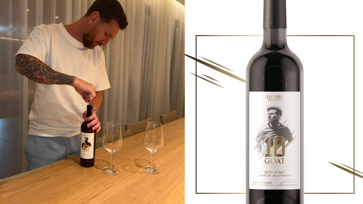 El vino 'made in' Messi: cómo es, cuánto cuesta, dónde se encuentra...