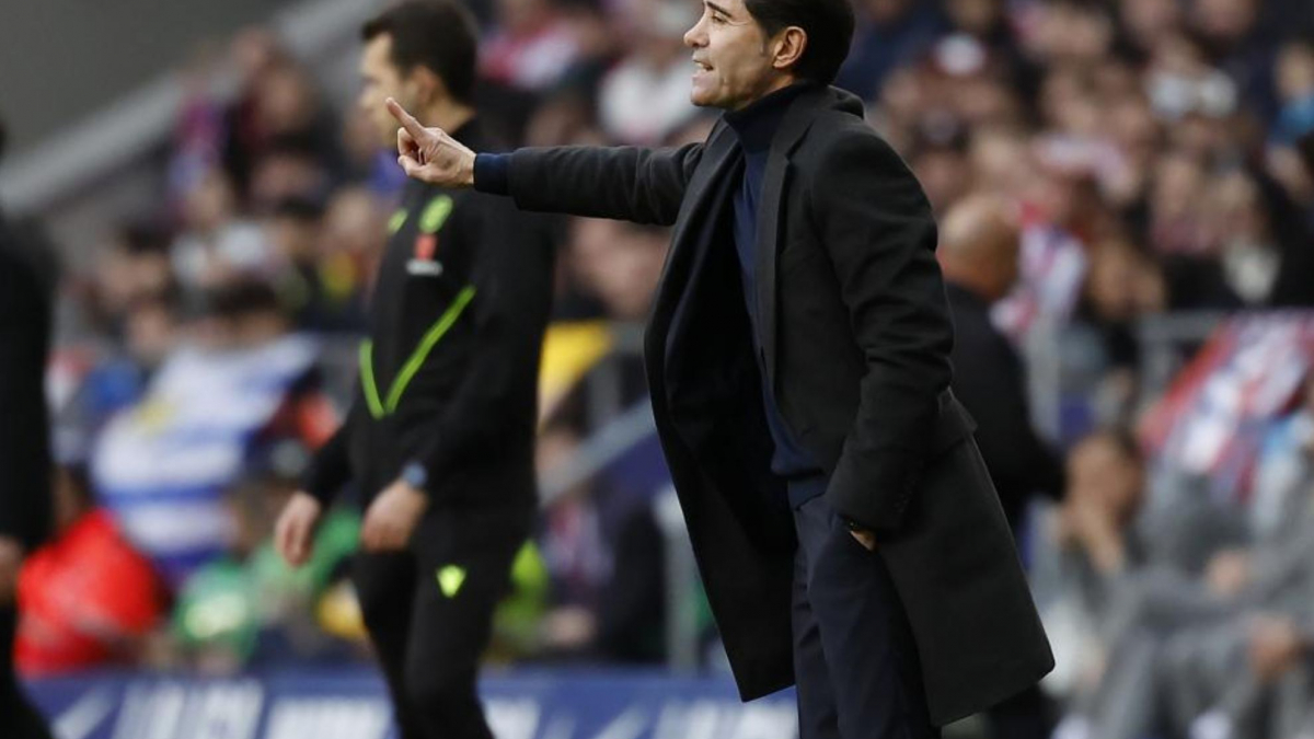 Marcelino: "Para mí es imposible ver la jugada del penalti... el ...