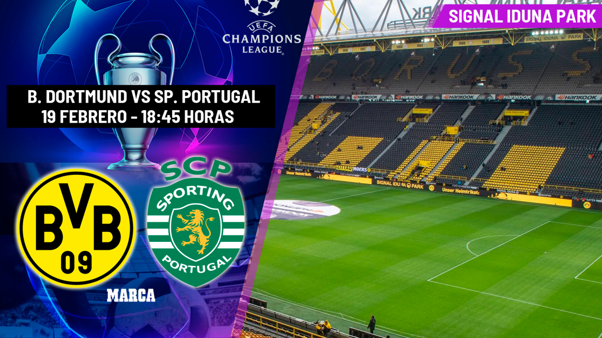 Borussia Dortmund - Sporting CP: horario y dónde ver en TV el partido ...