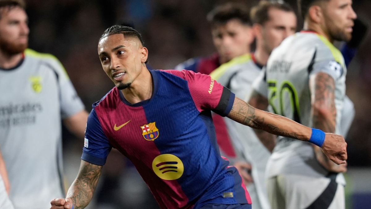 La batalla por el "Pichichi" de la Champions: Raphinha se convierte en ...