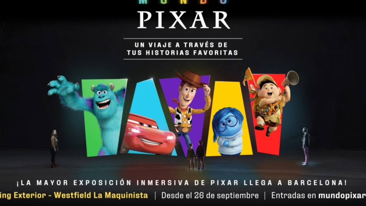 Mundo Pixar, la exposición inmersiva más grande de Pixar, abrirá sus ...