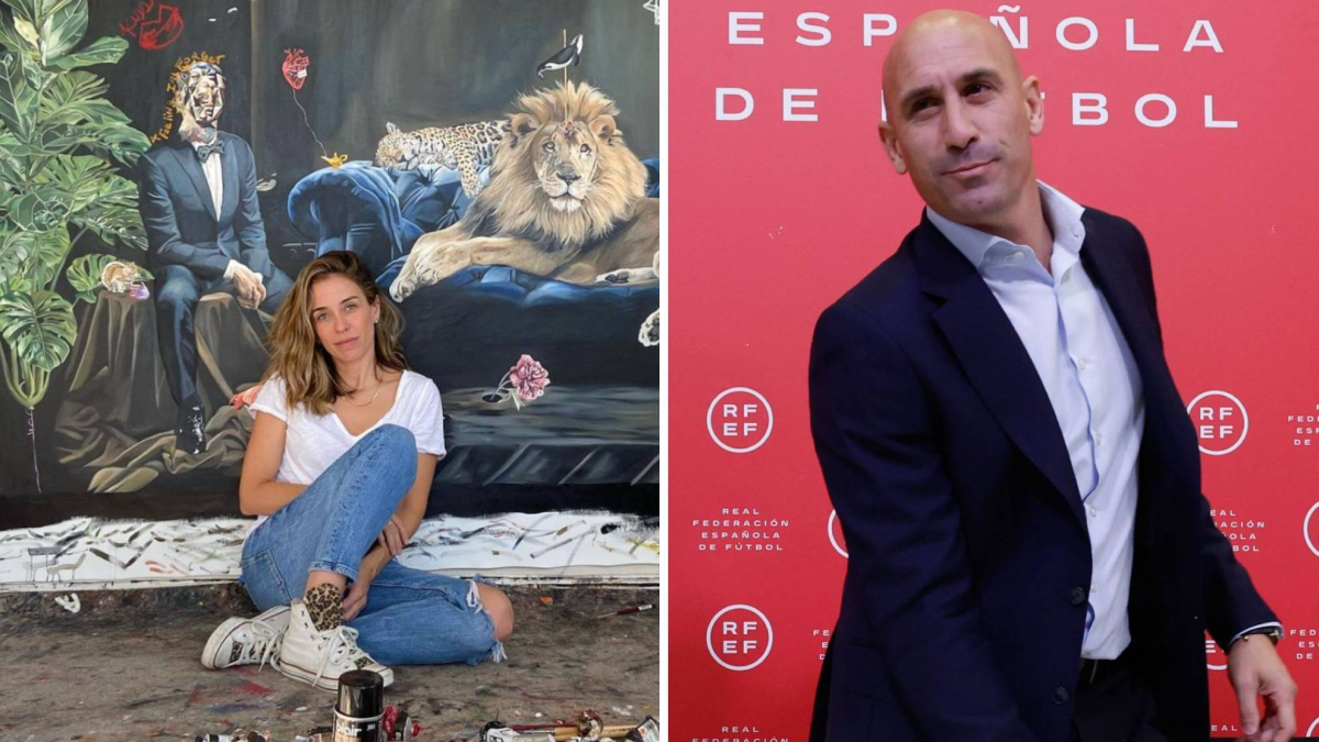 Quién es Roberta Lobeira, la pintora que viajó Rubiales a Nueva York y ...