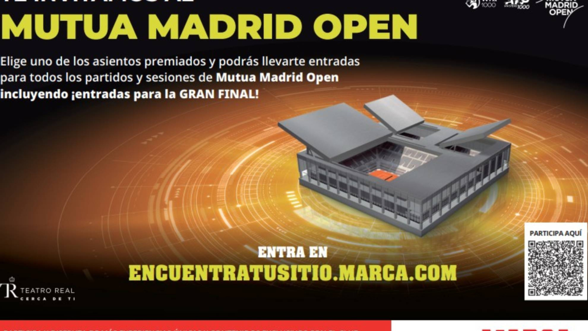 Te llevamos gratis al Mutua Madrid Open 2025