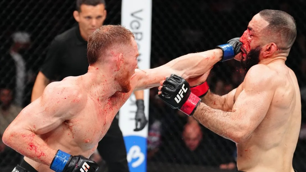 Nariz, órbita y labio rotos: así quedó Belal Muhammad tras el UFC 315