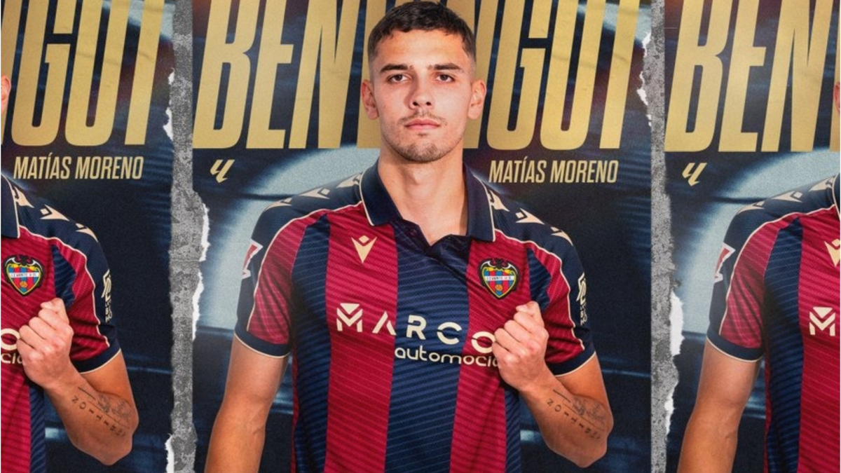 Matías Moreno, quinto fichaje del Levante