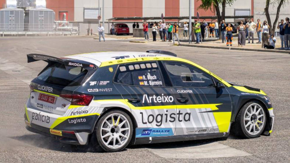 Logista acelera junto a Roberto Blach Jr. para apoyar el talento del motor