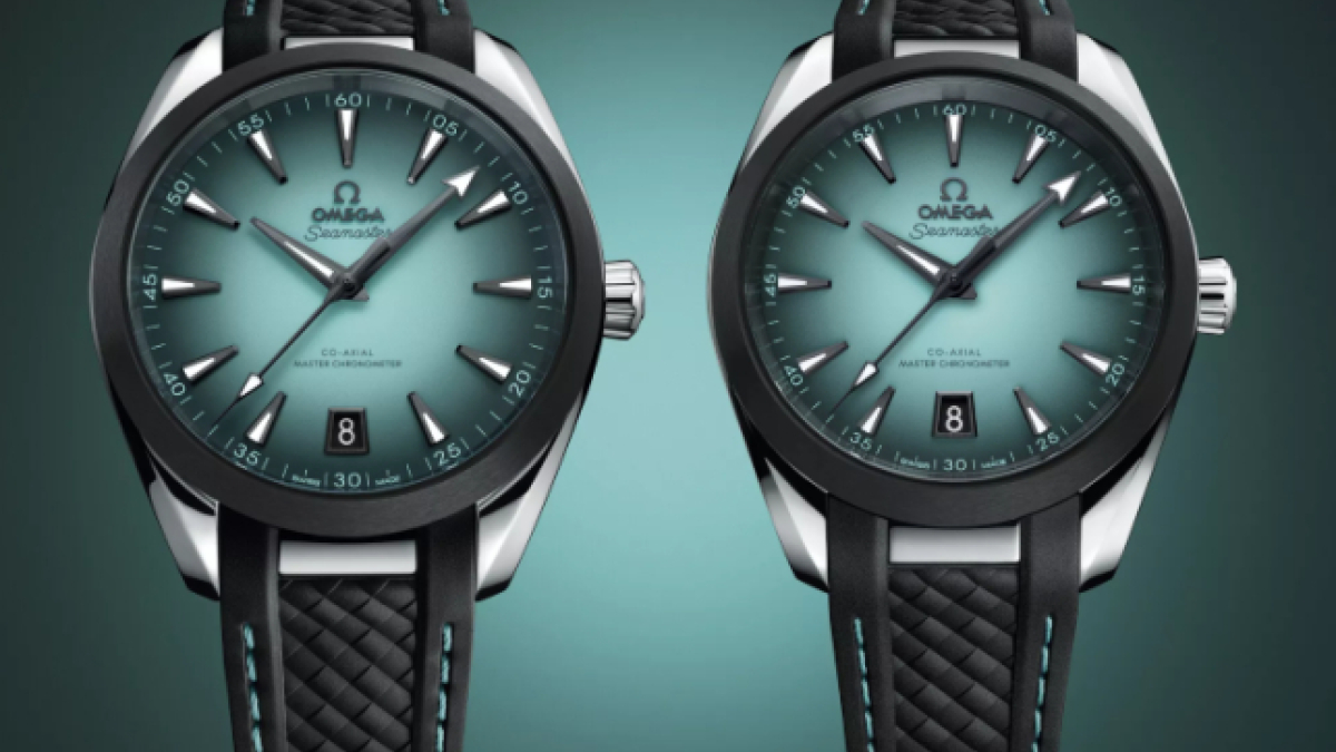 Omega presenta dos nuevos Seamaster Aqua Terra Turquoise