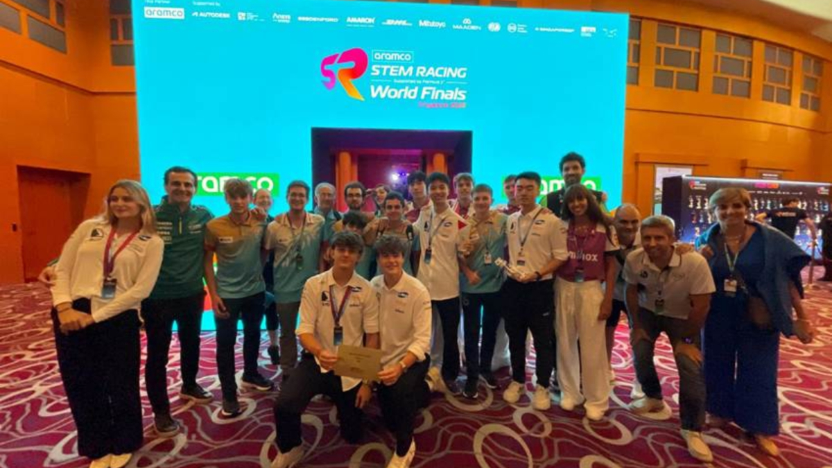 España brilla en las Aramco STEM Racing World Finals 2025 Supported by ...