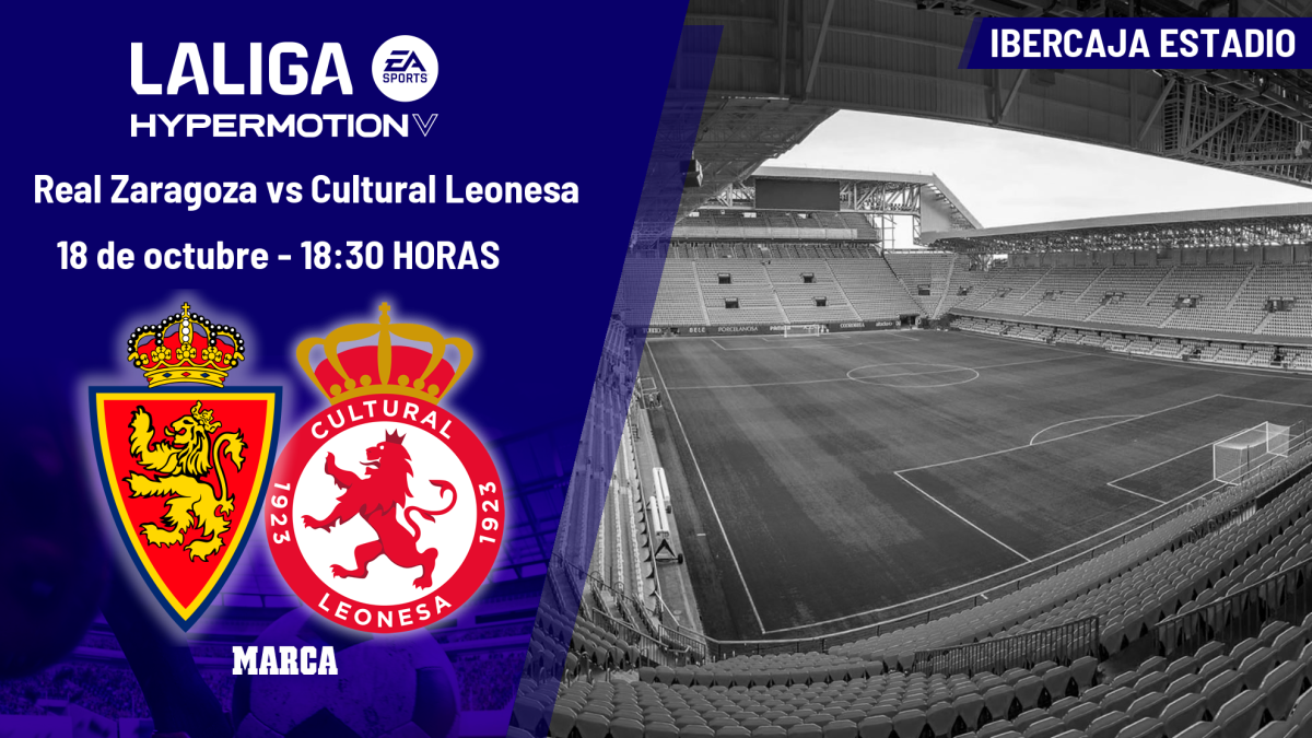 Zaragoza - Cultural Leonesa: horario, dónde ver hoy en TV y canal del ...