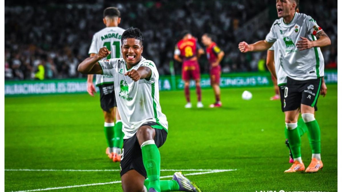 Jeremy apunta alto: de tercer punta del Racing... a Pichichi de Segunda