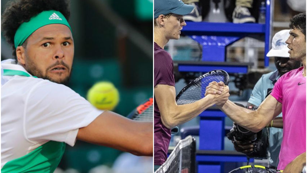 Tsonga carga contra Sinner y Alcaraz: “Me habría gustado verlos jugar contra Murray, Nadal y ...