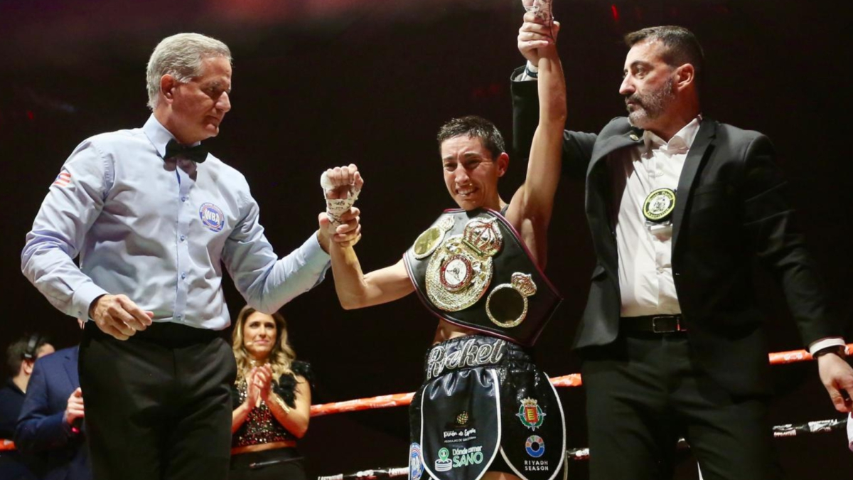 ¡Isabel Rivero se proclama campeona del mundo del peso átomo!
