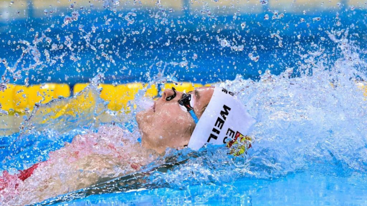 Carmen Weiler, oro europeo y récord de España en los 200 espalda