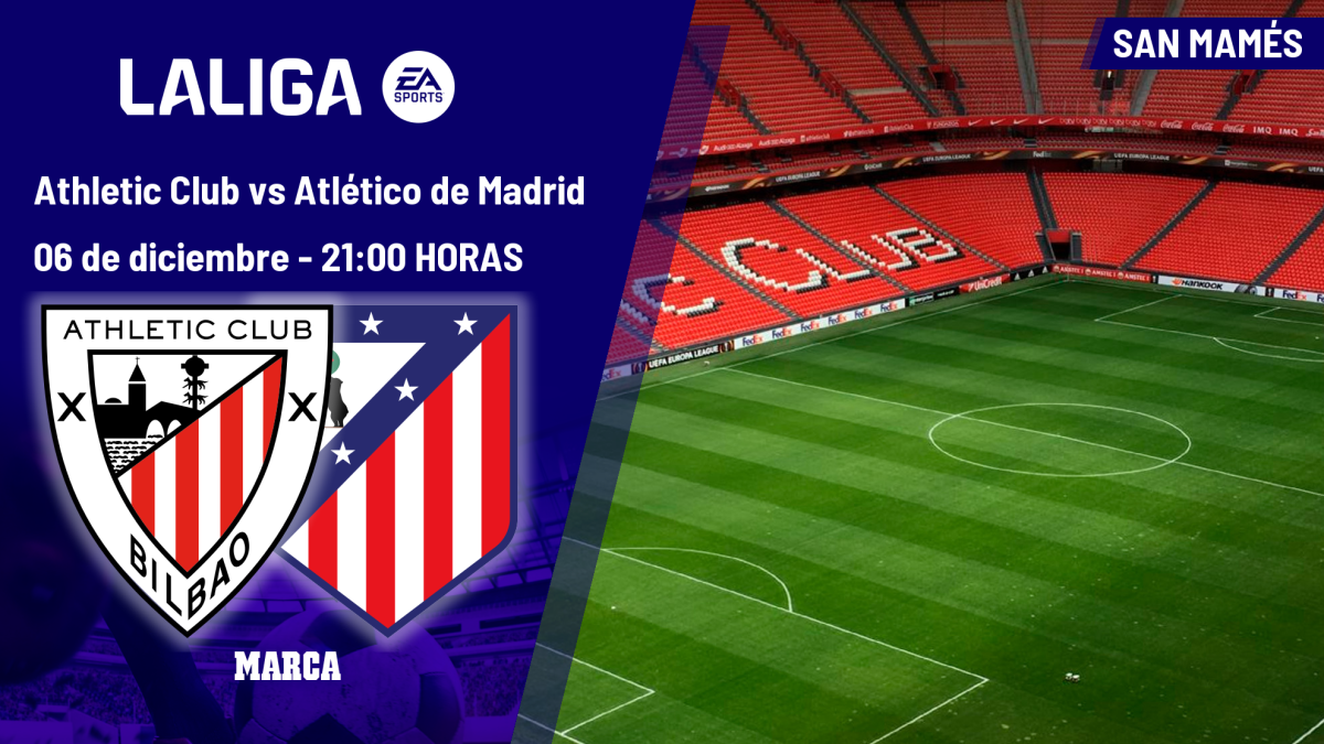 A qué hora es el Athletic - Atlético: horario, dónde ver hoy en TV y ...