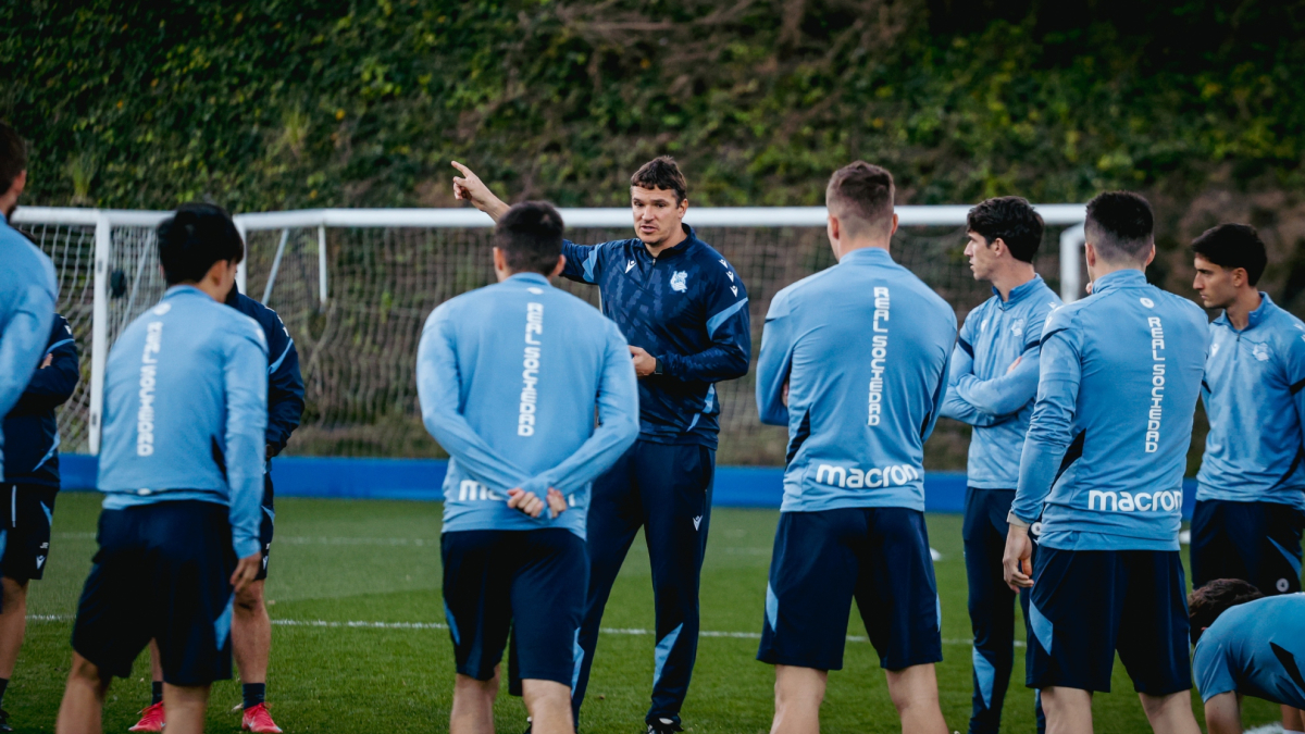 Ansotegi ya ejerce de técnico de la Real