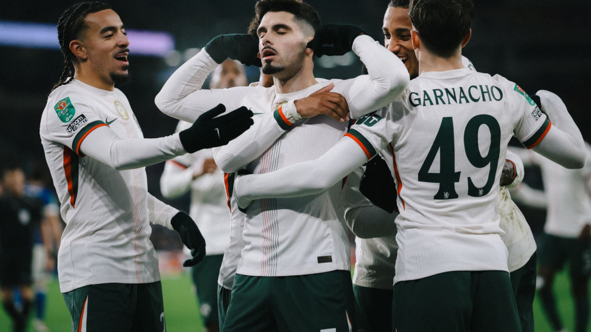 Garnacho y Neto le saca las castañas del fuego al Chelsea 'B' en Carabao