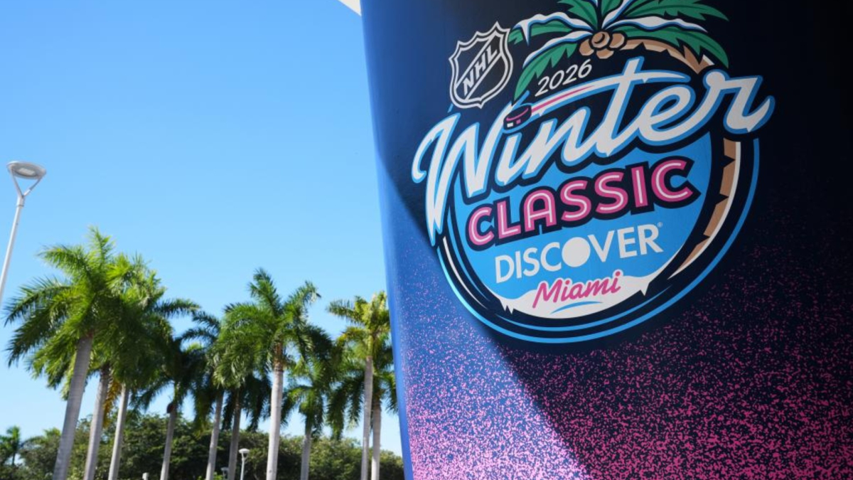 Un Winter Classic en Miami y a 25 grados: el partido de hockey hielo ...