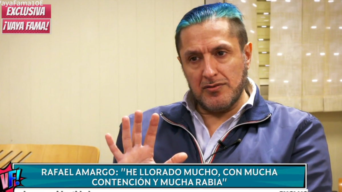 Rafael Amargo denuncia fuertes presiones tras su paso por la cárcel ...