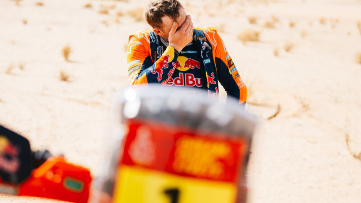 El coraje de Daniel Sanders, corriendo con posible fractura de esternón ...