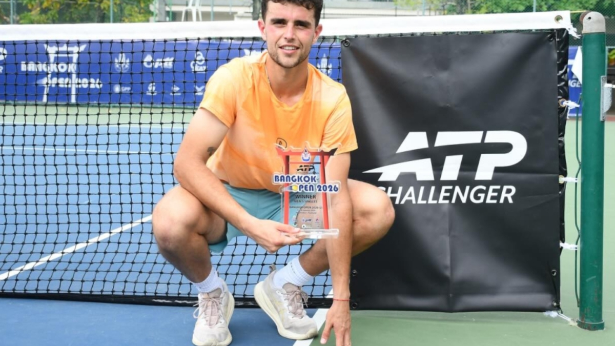 Pol Martín gana el segundo challenger del año del tenis español