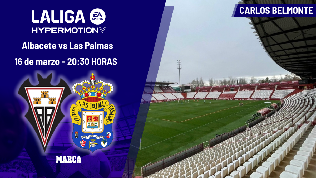 Albacete - Las Palmas: horario, dónde ver en TV y canal del partido de ...