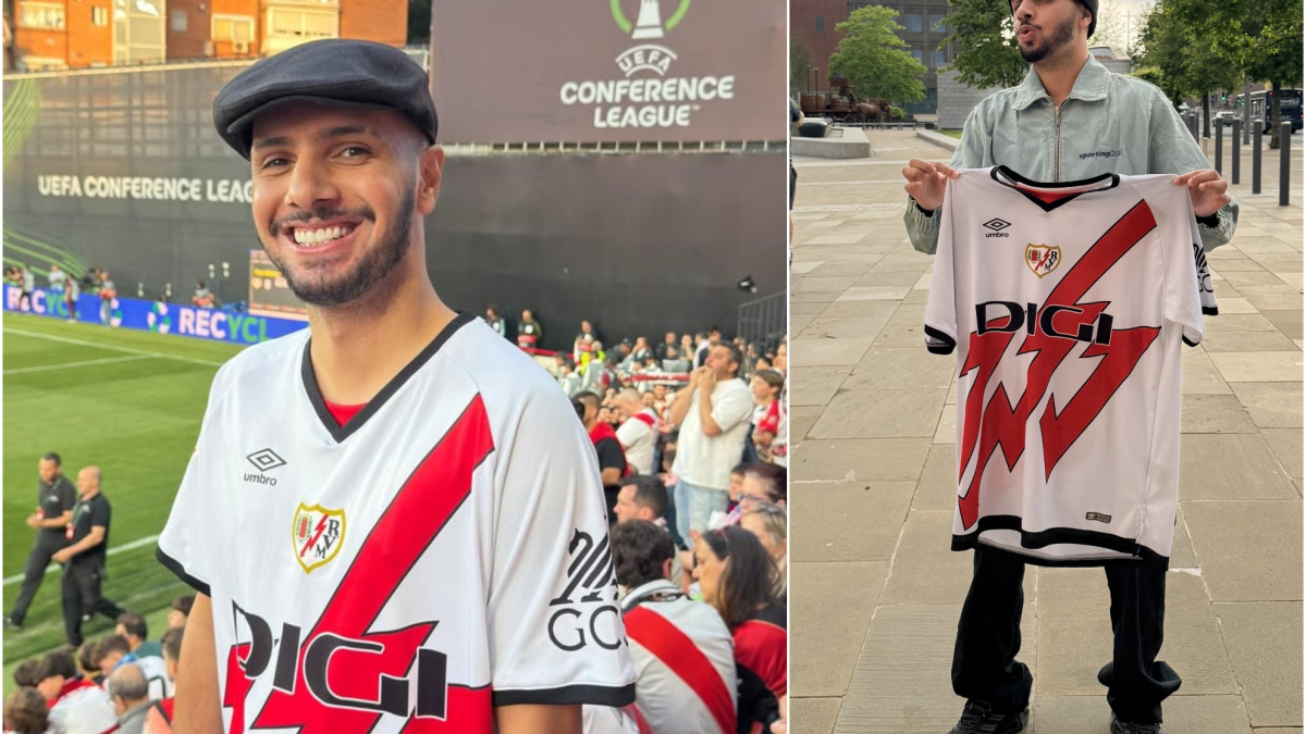 El único "fan del país" que es del Rayo y su gran noche: “Me enamoré ...