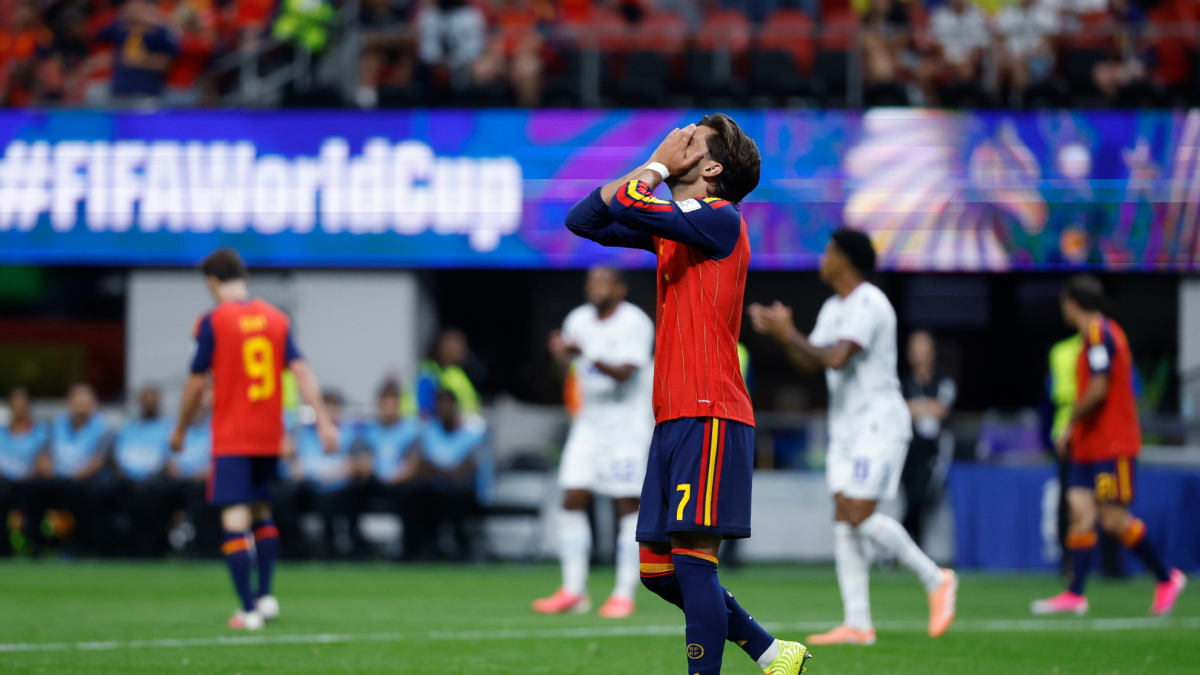 La peor racha de España sin marcar en los Mundiales