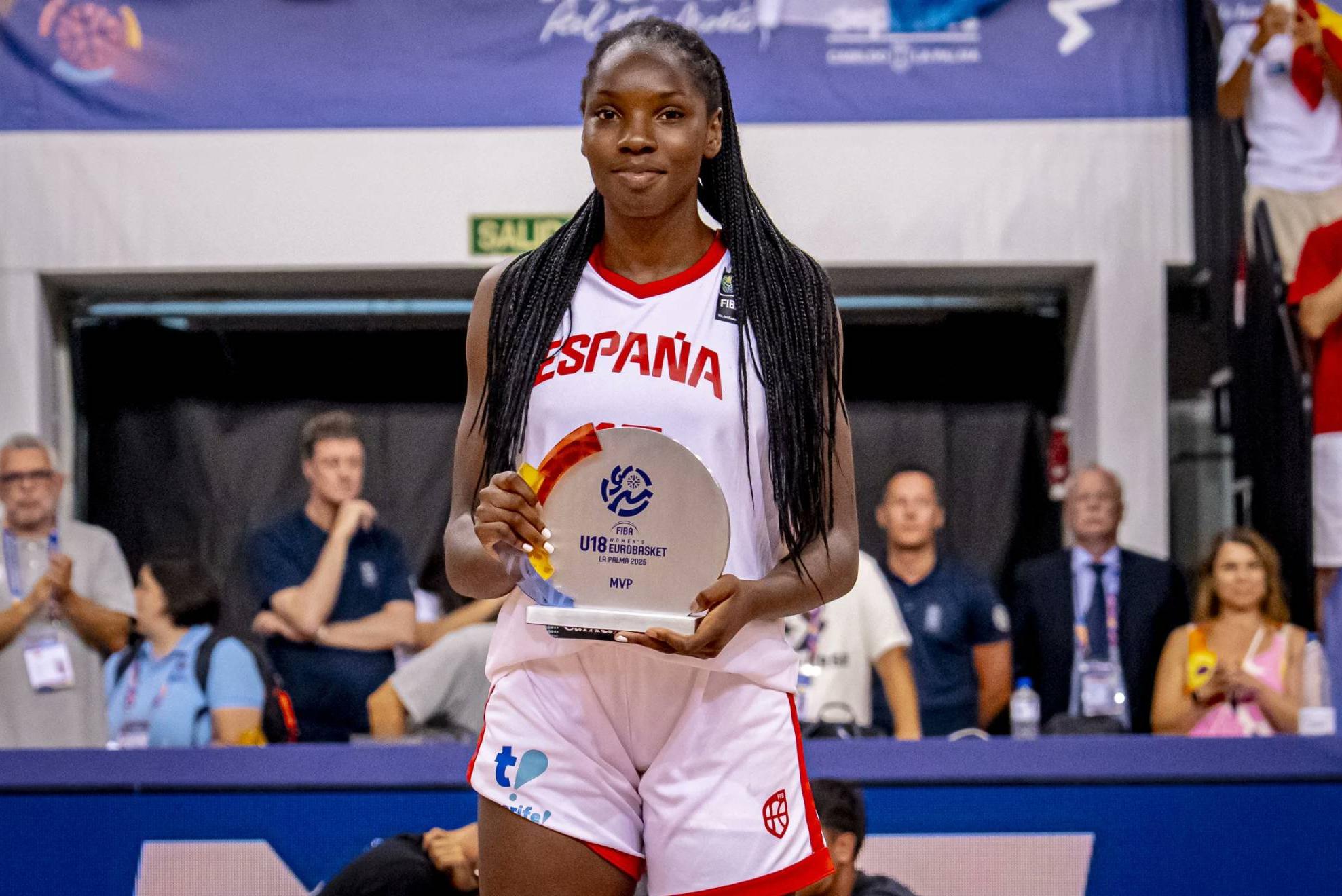 Sara Okeke, la MVP que creció en una familia de acogida