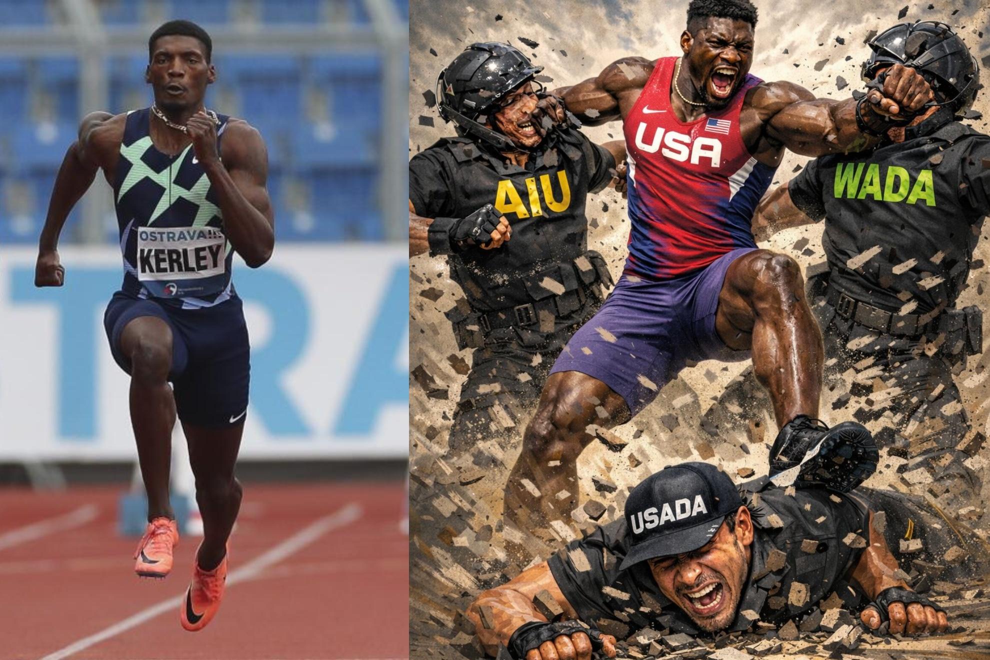 Kerley, tras la sanción: una imagen de IA luchando porque "la verdad es ...