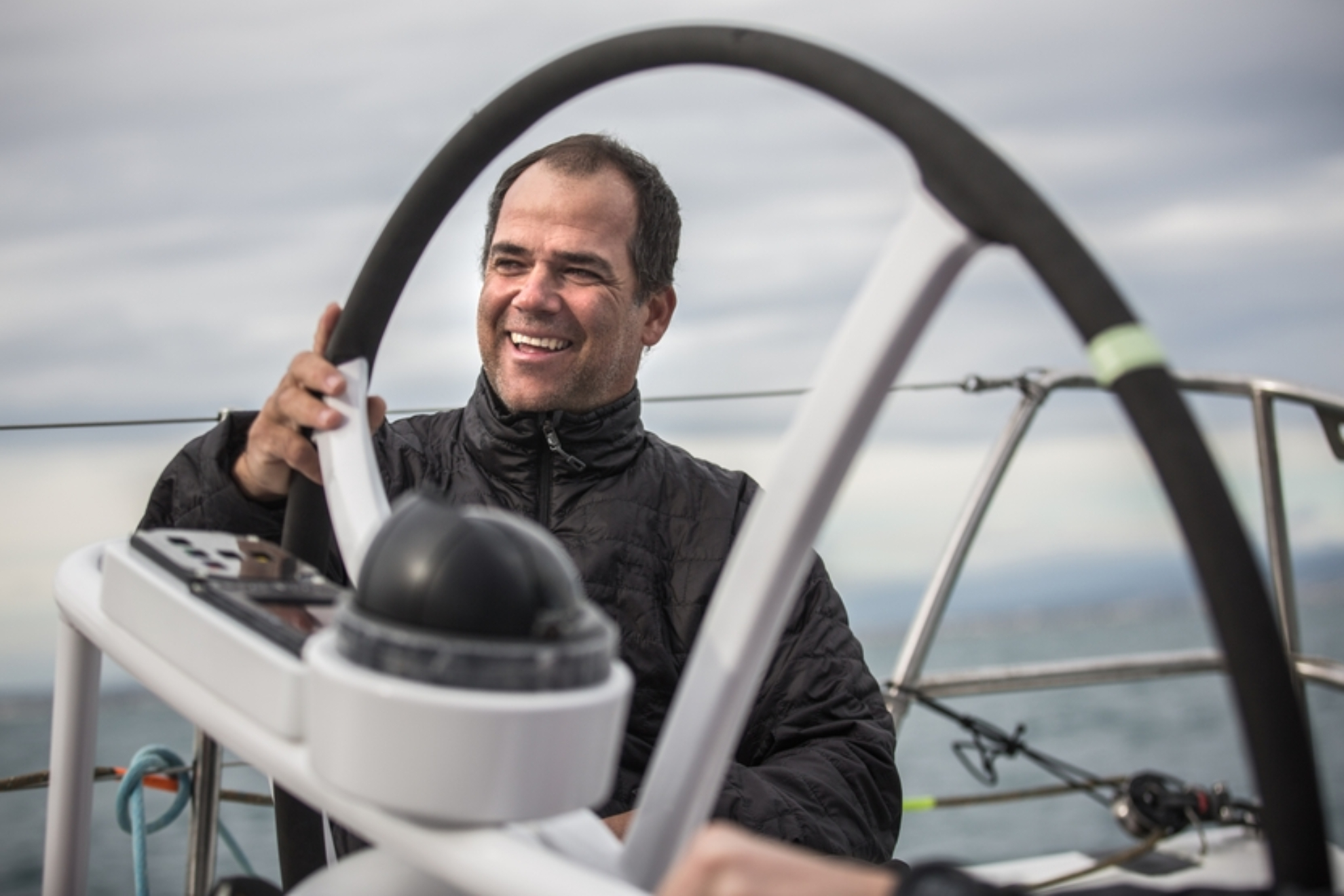 Pablo Arrarte, patrón del equipo VO65 WindWhisper Racing Team en The ...
