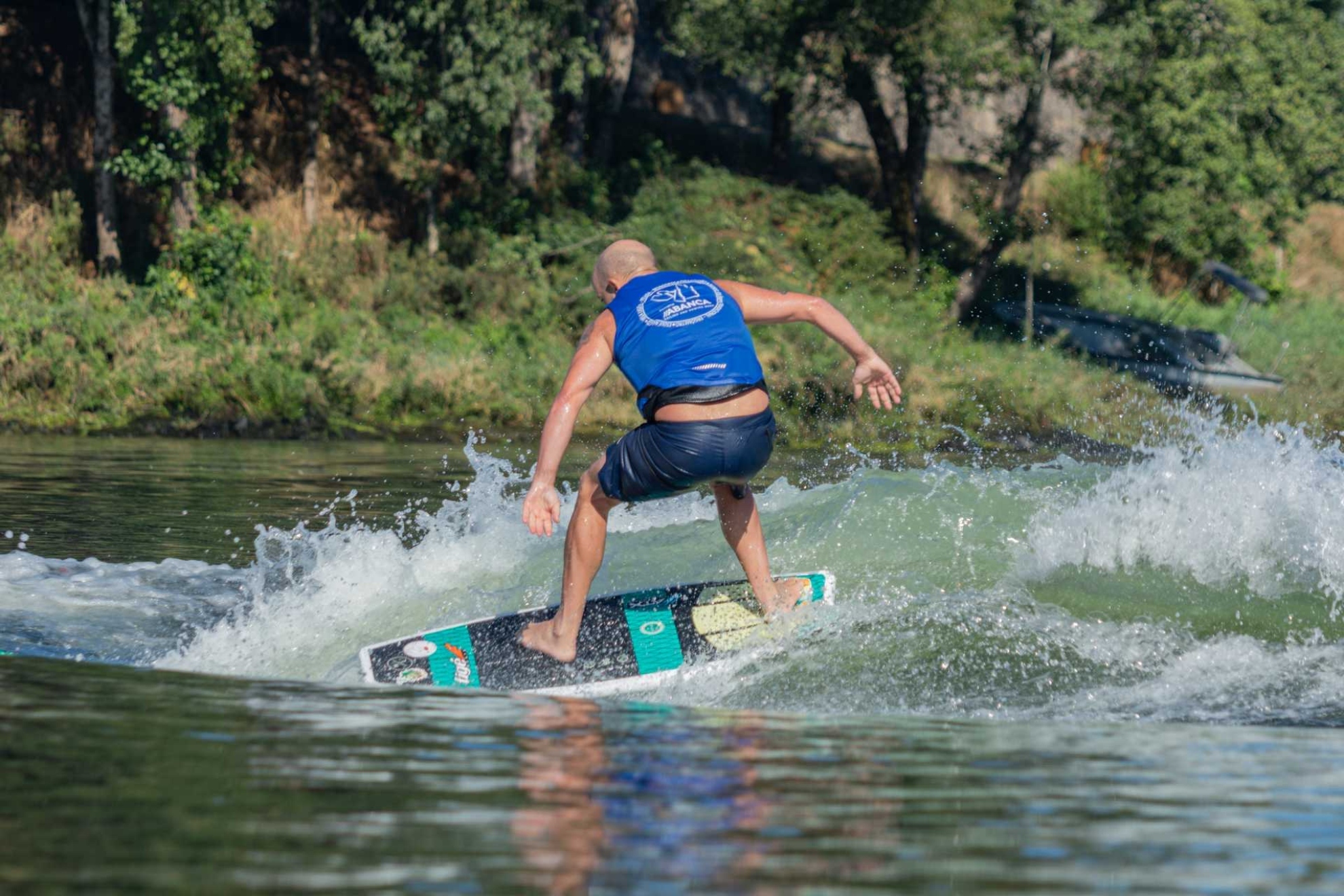 Antonio Castelo y Alejandra Alonso, ganadores del Ibérico de wakesurf ...