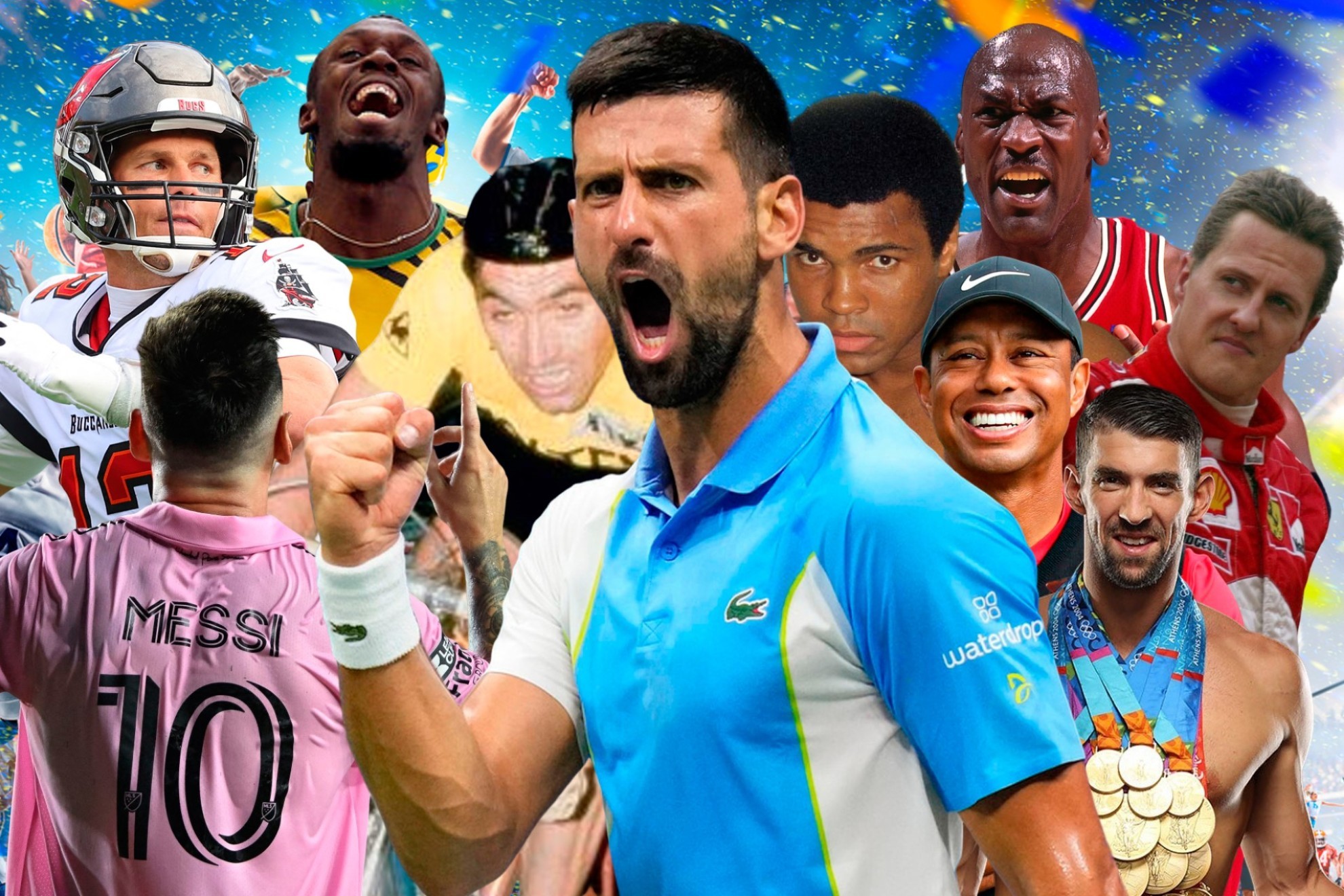¿Quién es el GOAT masculino de la historia del deporte?