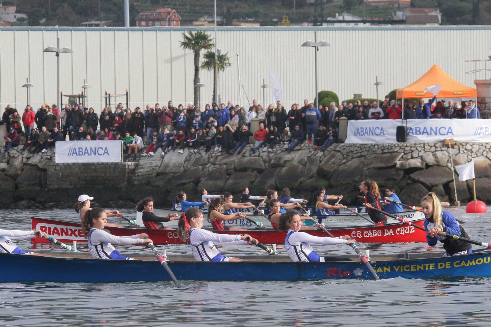 III Copa Galicia Ence-Villa de Marín de piragüismo y remo