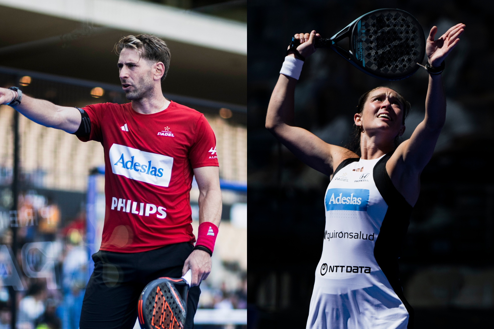 Álex Ruiz y Marta Ortega realizarán el saque de honor en el inicio de ...