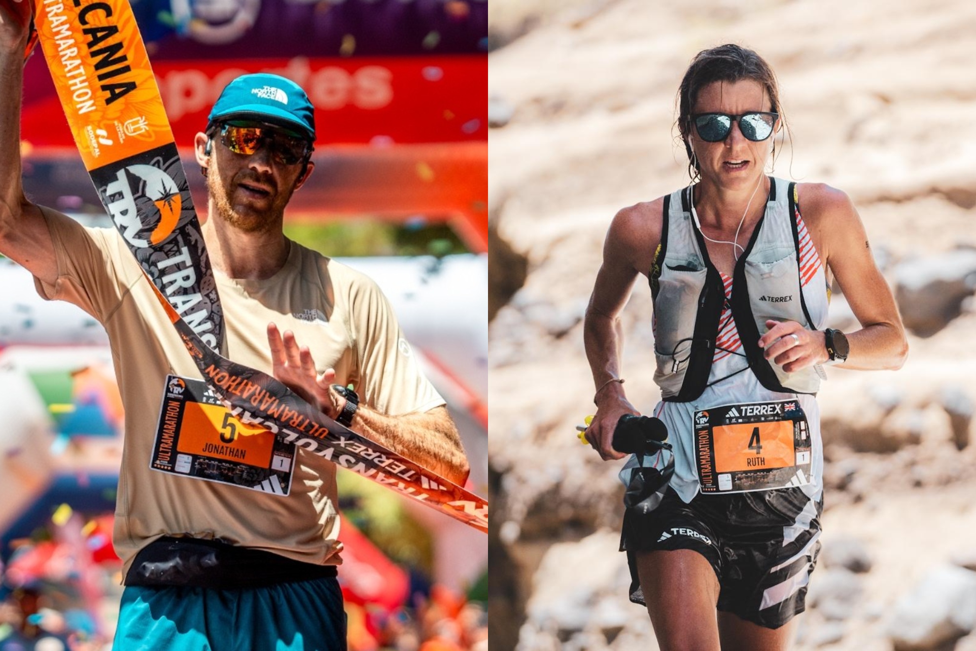 Jonathan Albon y Ruth Croft, los reyes de Transvulcania
