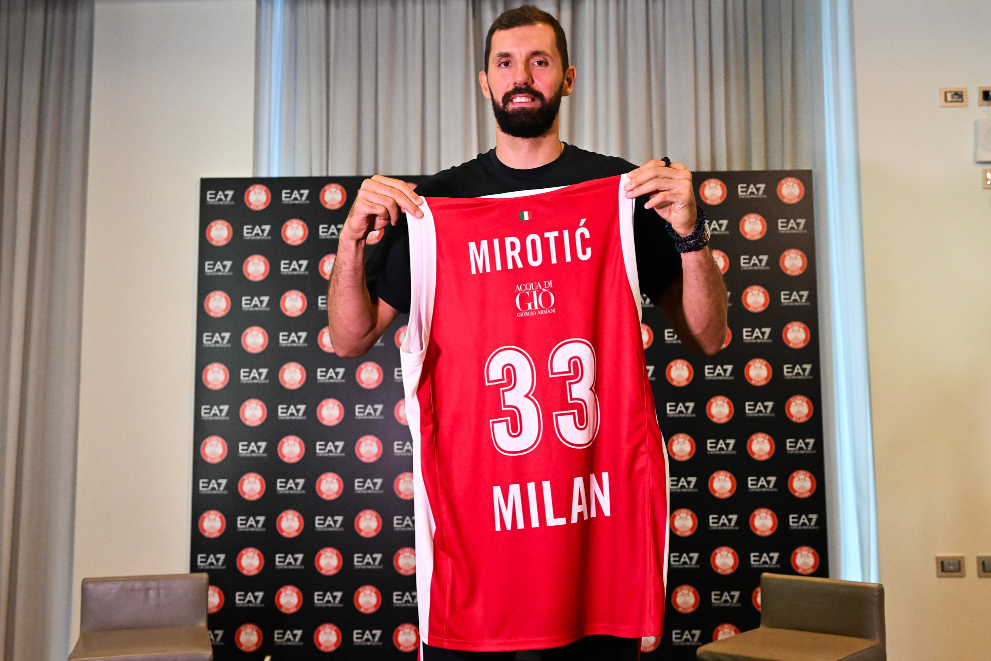 Mirotic, presentado por el Armani Milán, "el club más parecido a la NBA ...