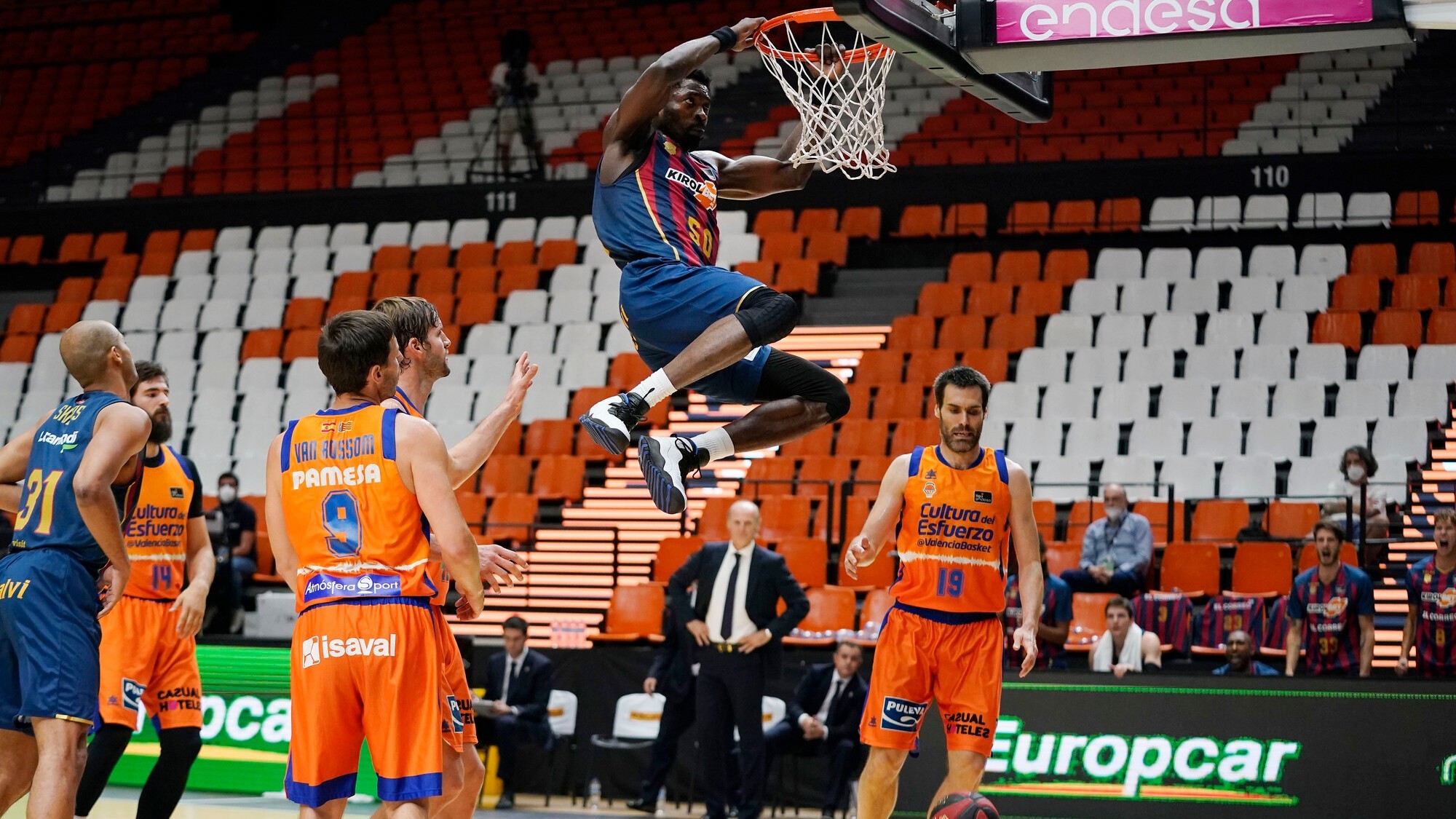 Michael Eric no continúa en el campeón Baskonia