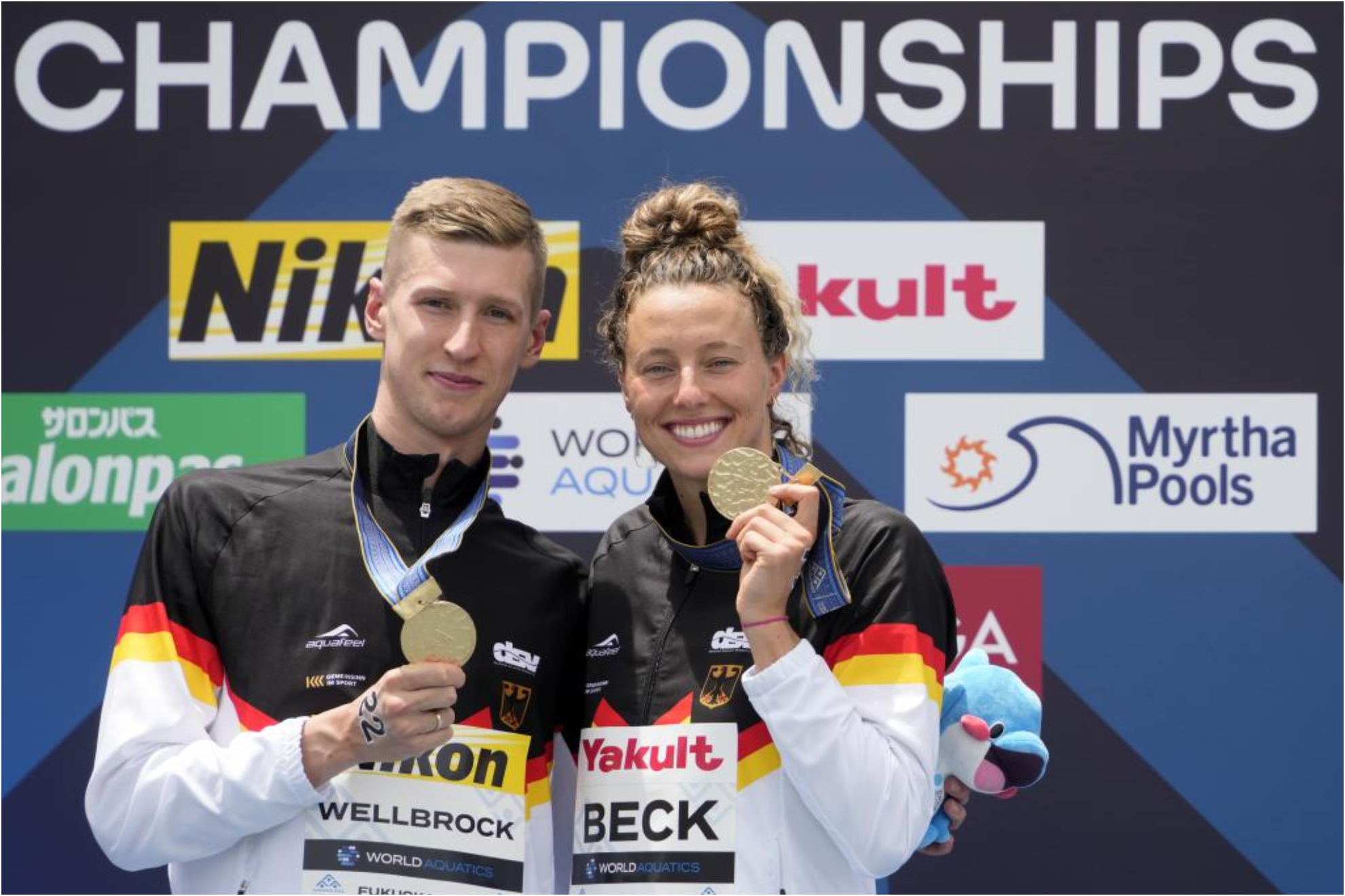 Alemania, potencia mundial en aguas abiertas: doblete de Wellbrock y Beck
