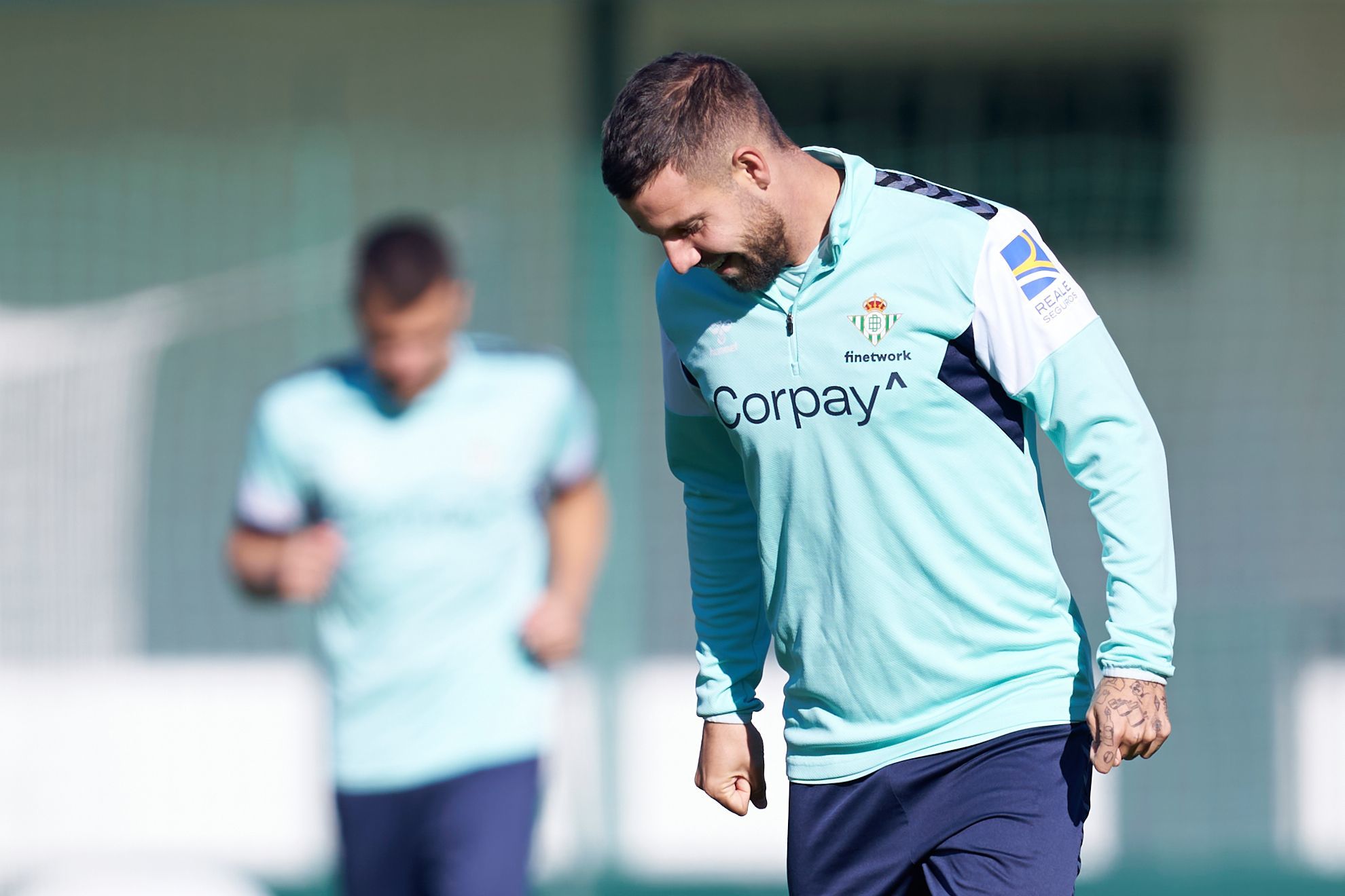 Ruibal completa su recuperación exprés y ya se entrena con el equipo