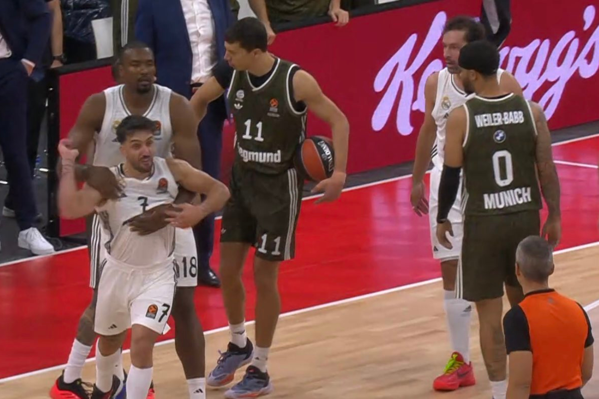 Facundo Campazzo, un partido de sanción y 5.000 euros de multa