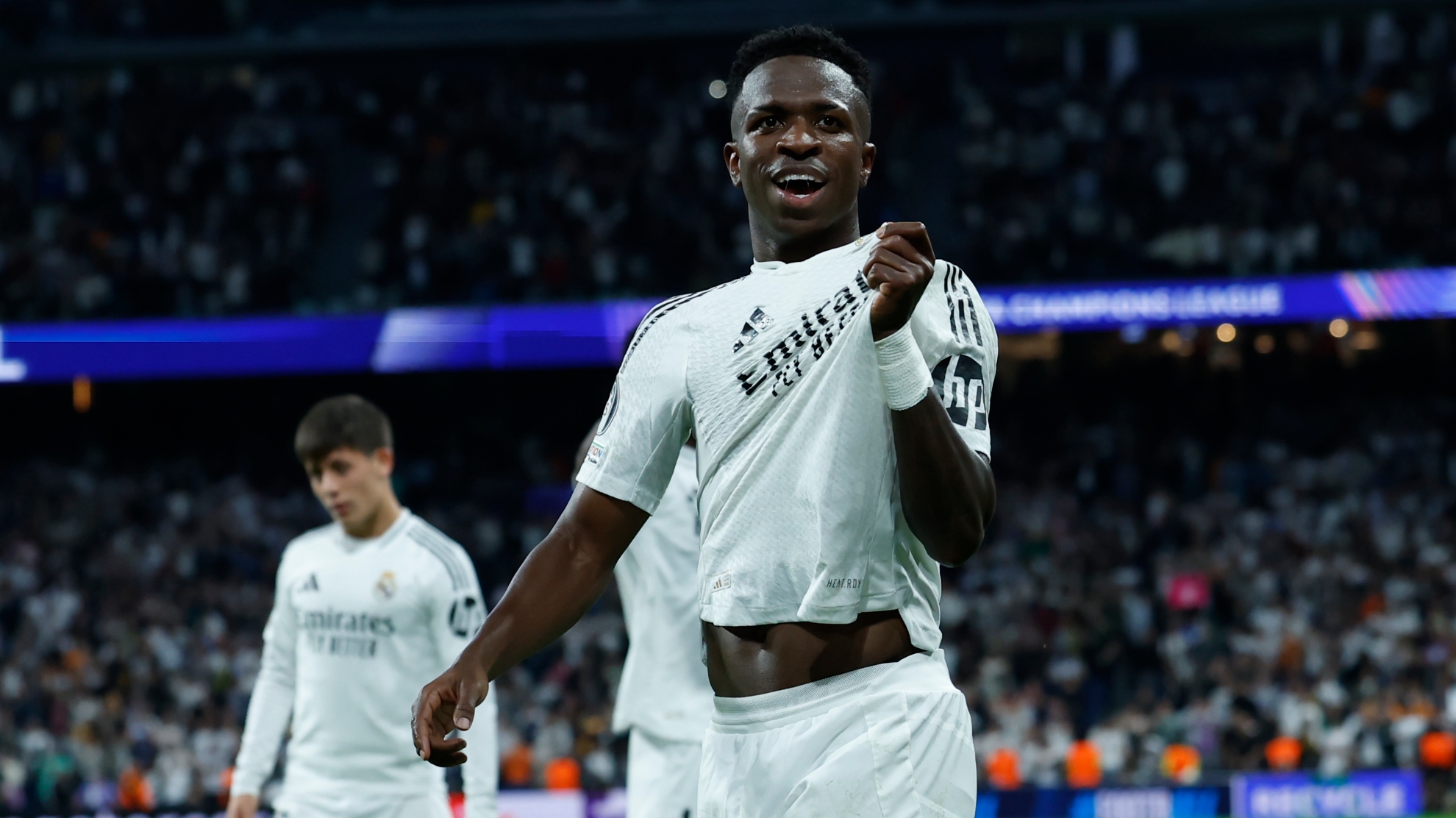 Vini Jr. supera a Messi y CR7 y figura en el Top-10 del ranking de las ...